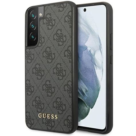 Originální pouzdro GUESS hardcase G Metal Gold Logo GUHCS MG GFGR pro Samsung Galaxy S