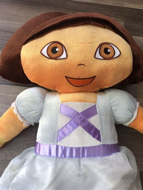 Nickelodeon Nick Jr Dora The Explorer Ballerina Ballet Large 28” Plush