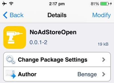 IOS Cydia Jailbreak Tweak Get Rid Of Cydia Ads Auto Directing To App Store