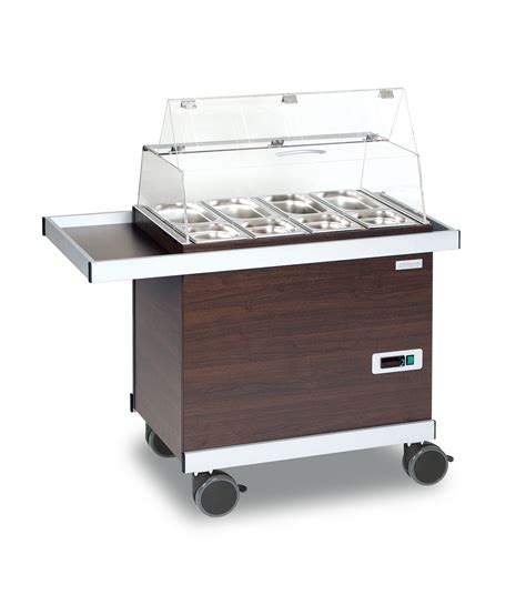 Kühlvitrine für Salat Bosch Riedel Kühlaggregat incl Gastronormbehälter und Stege LxBxH