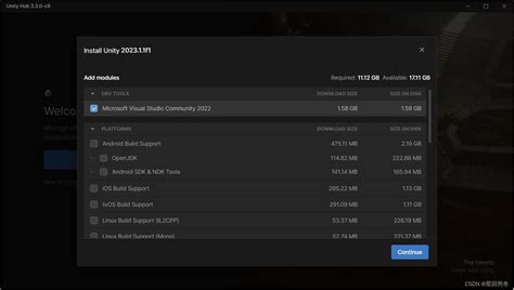 unity下载记录 csdn博客