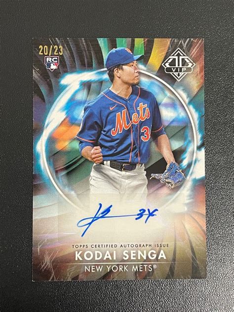 Yahooオークション 23枚限定 千賀滉大 2023 Topps Transcendent Vi