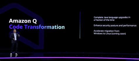 速報 Amazon Q Code Transformationが利用可能になりましたpreview Awsreinvent