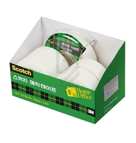 시즌헬로 3m 매직테이프 18mm 마킹테이프 반투명테이프 사무용테이프 티몬