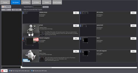 Merge Project Loading Merging Saving Projects Using ARC