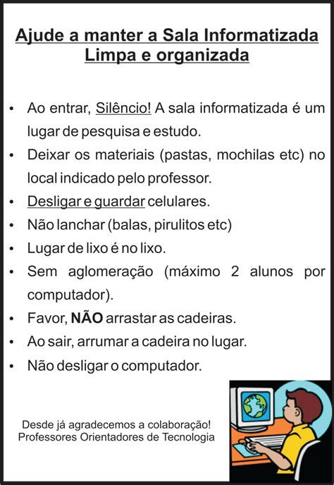 NTE São Joaquim SC Modelo de Cartazes