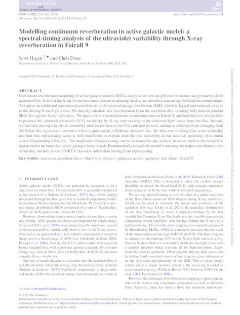 modelling continuum reverberation in active galactic nuclei a spectral