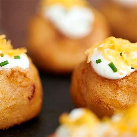 Crispy Cheddar Mashed Potato Puffs Recipe Chefs Resource Recipes