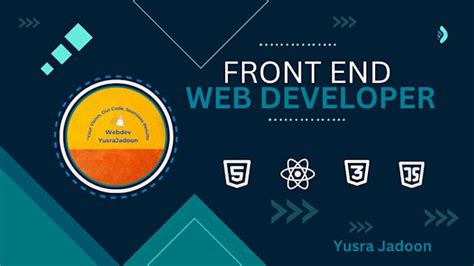 Yusrajadoon I Will Your Professional Reactjs Html Css Bootstrap Front Yusra B