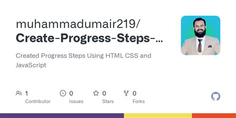 github muhammadumair219 create progress steps using html css and javascript created progress