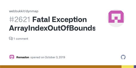 Fatal Exception Arrayindexoutofboundsexception · Issue 2621