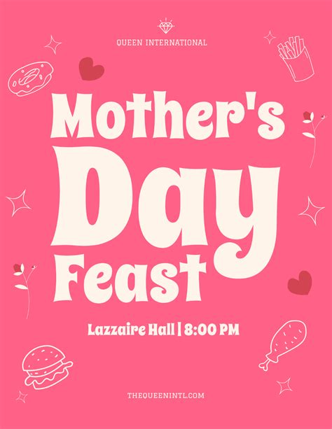 Free Mothers Day Flyer Templates Editable And Printable