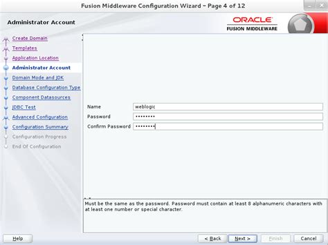 Creating Weblogic Domain For Fusion Middleware Oraclenext Solution