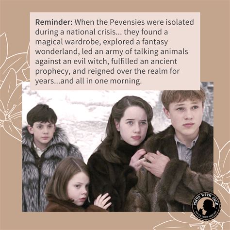 When The Pevensies Were Isolated Rnarnia