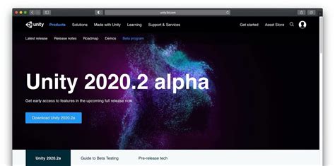 unity、apple siliconをネイティブサポートした「unity 2020 2 alpha 21」をリリース。 aapl ch