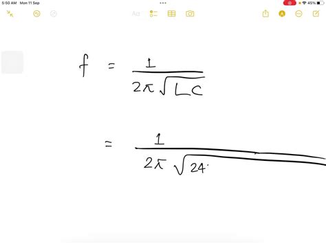 Solved A Series Rlc Circuit Contains A 1 000 Ω Resistor A 240 Mh