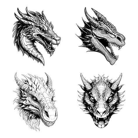 Dragon Head Drawing Front How To Draw Dragon Heads St
