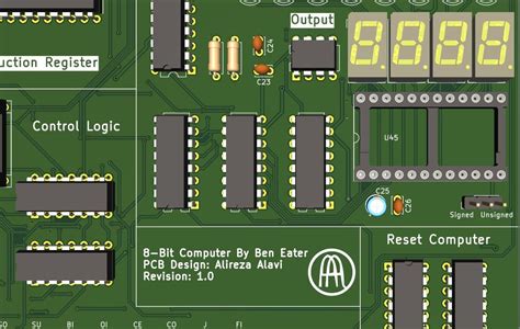 Building Ben Eaters 8 Bit Computer My Biggest Pcb Design Yet Im
