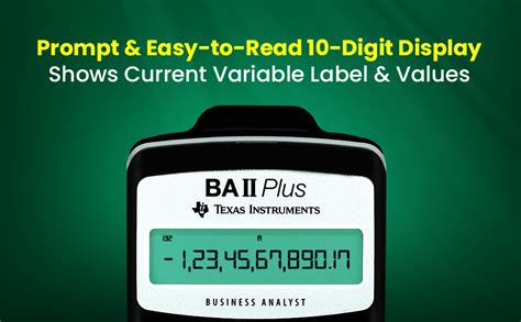 Buy Texas Instruments Ba Ii Plus Financial Calculator ️ 20 Off