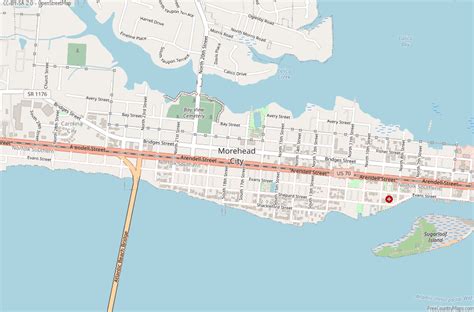 Morehead City United States Map Latitude And Longitude Where Is