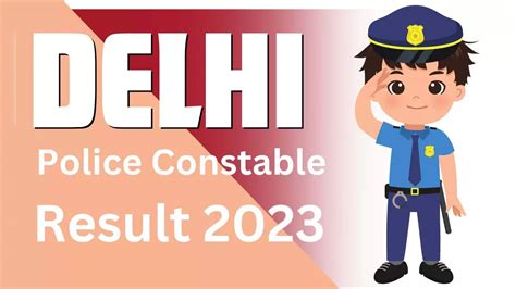 Delhi Police Head Constable 2023 Typing Test Result Released At
