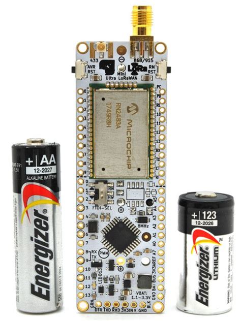 single cell arduino compatible lorawan low power node arduino electronics projects diy