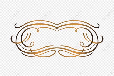 European Metal Texture Vector Border Scroll Vector Swirl Vector