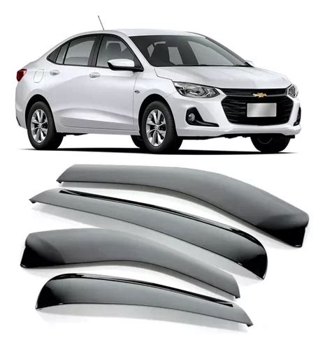 Calha De Chuva Novo Onix Plus Sedan Turbo Lt Ltz Fume Parcelamento Sem Juros
