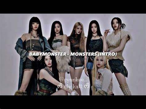 Babymonster Monsters Intro Lyrics Youtube