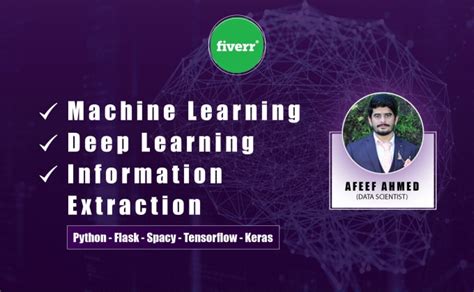 Do machine learning and deep learning projects in python by ...