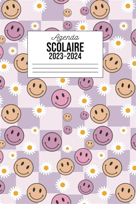 Agenda Scolaire 2023 2024 Aesthetic Violet Scolaire Agenda Scolaire