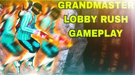 Top 1 Grandmaster Lobby Only Rush Gameplay Garenafreefire Youtube