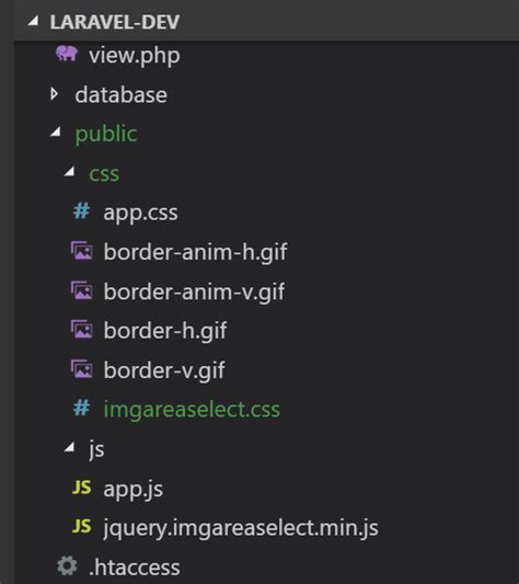 Cómo cargar y recortar una imagen en Laravel usando imgAreaSelect y la