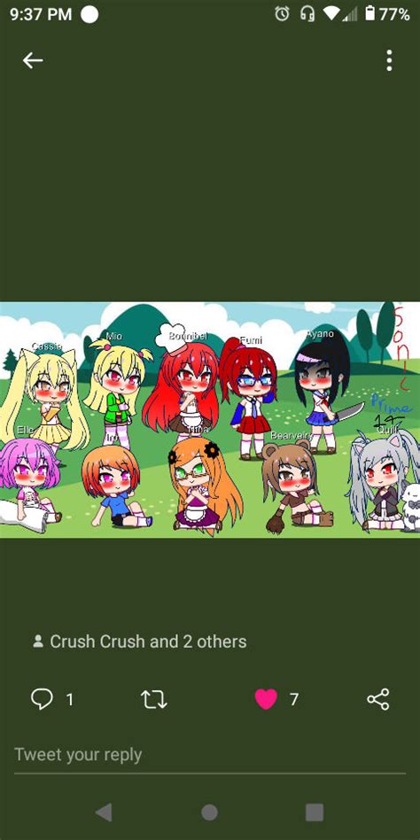 Crush Crush Gacha Life By Sonicprime17 On Deviantart