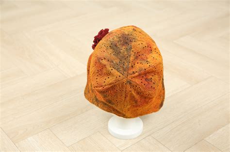 펀칭 레이스 모자 미지니