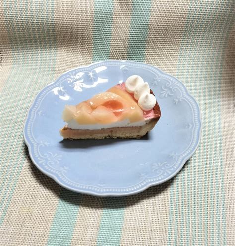 【中評価】カフェ・ド・クリエ 桃とヨーグルトクリームのタルトの感想・クチコミ・カロリー情報【もぐナビ】
