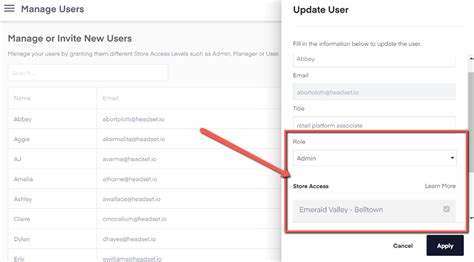 Setting User Permissions Store Access Headset Powered By Happyfox