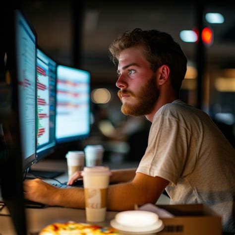 Free Focused Software Developer Image Download At Stockcake