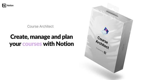 Course Architect Notion Everything