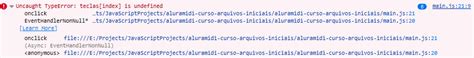 Dúvida Dúvida De Um Erro No Console Javascript Para Web Crie
