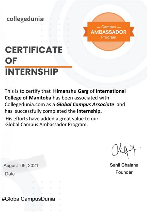 Internshipcompletion Professionaldevelopment Himanshu Garg