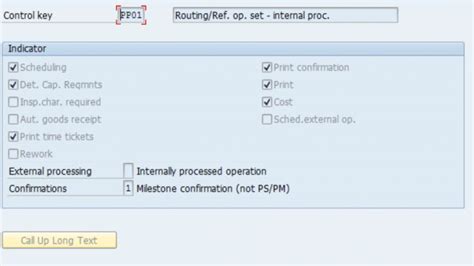 Control Key Definition In Transaction Op00 Sap Control Key Manual Testing