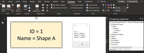 Referencing Visio Shapes BVisual