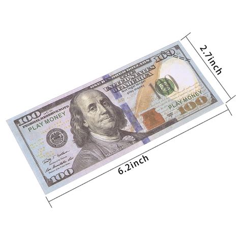 500 Stuecke Prop Money Dollars Replica Dollar Bill Fake Play Money