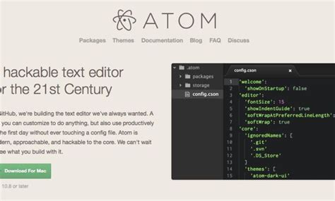 Atom Der Ultimative Opensource Text Editor Tutonaut
