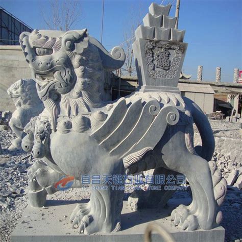 青石貔貅07 宜昌天键石业有限公司官网湖北石雕厂家