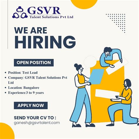 hiring testlead softwaretesting automationtesting qualityassurance