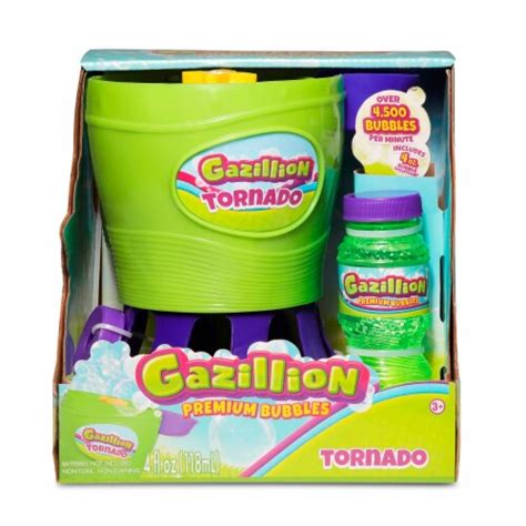 Gazillion Bubbles Tornado Bubble Maker Greenpurple 4 Fl Oz Kroger