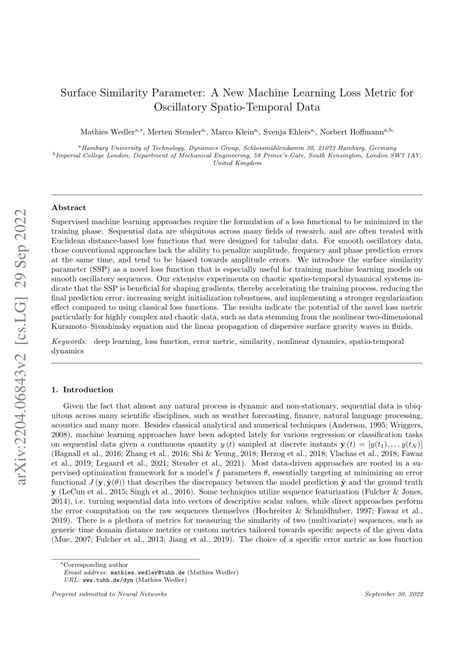 pdf surface similarity parameter a new machine learning loss metric