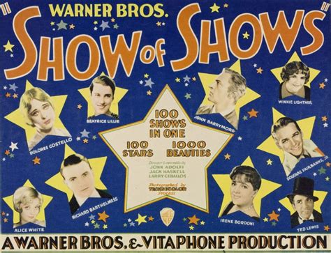 The Show Of Shows Movie Poster Masterprint 28 X 22